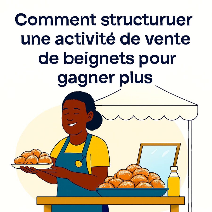 Comment gagner plus avec la vente de beignets - Entre nous Entrepreneurs